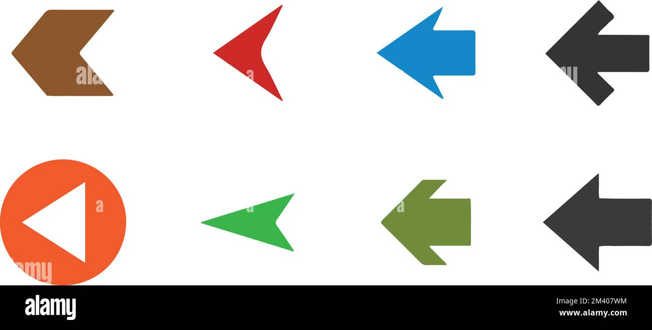 Set Arrow Symbol Icon Direction Position Indication Sign Stencil Arrow Angle Computer Icons