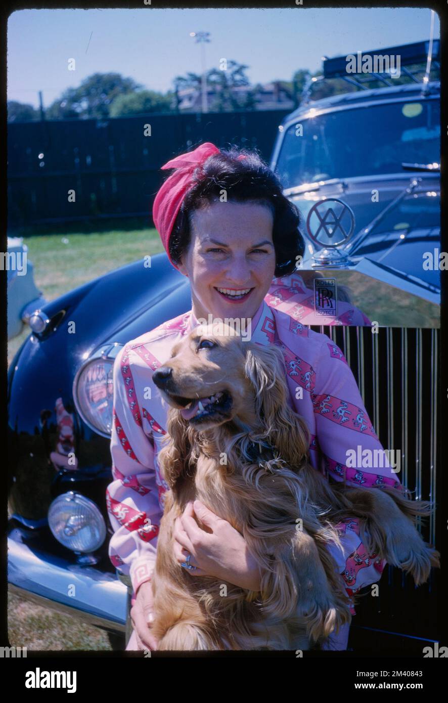 Mrs. Whitehouse with Parasol and Van Allen, Toni Frissell, Antoinette ...