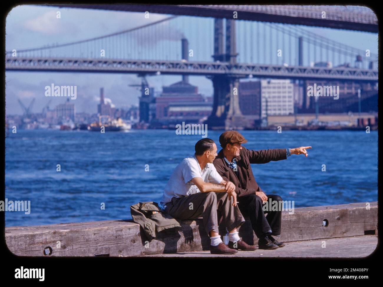 Fulton Fish Market, Brooklyn Bridge, Toni Frissell, Antoinette Frissell ...