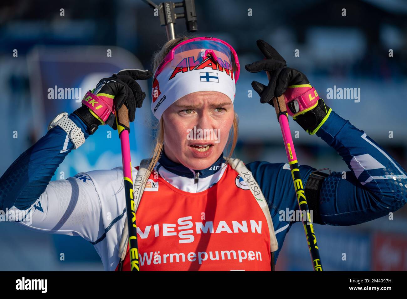MINKKINEN Suvi during the BMW IBU World Cup 2022, Annecy - Le Grand ...