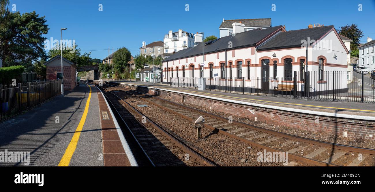 Saltash Railway Station with its Historical and Restored Building Along ...