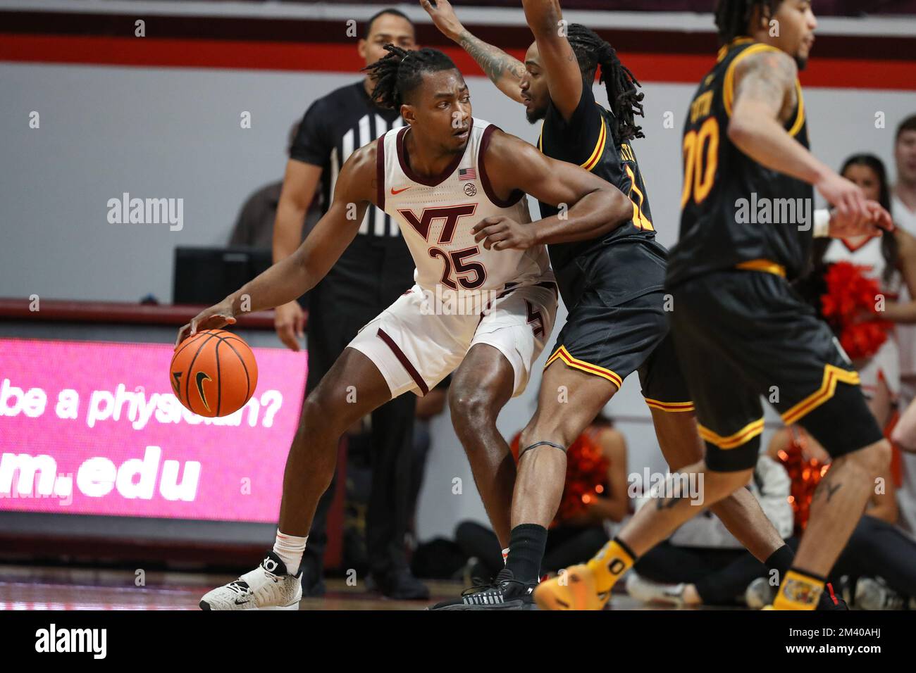 Blacksburg, Virginia, USA. 17th Dec, 2022. Virginia Tech Hokies forward ...