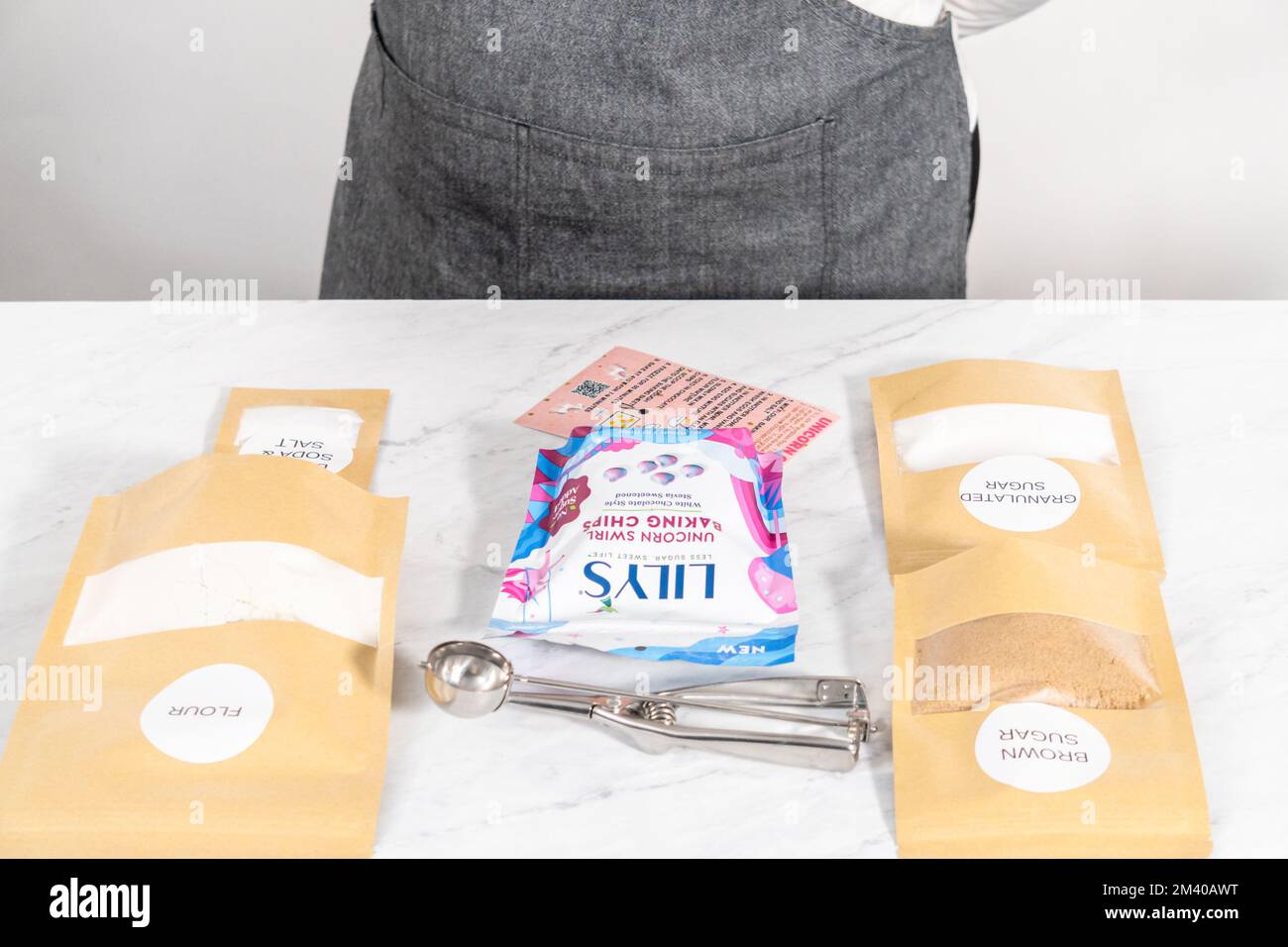 Unicorn Birthday Party favors Stock Photo - Alamy