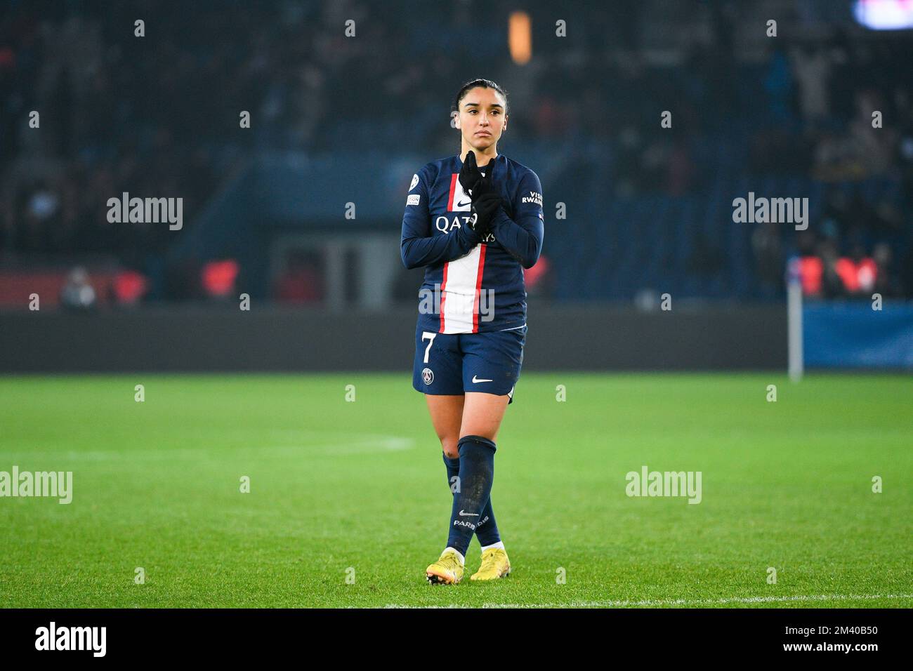 Sakina Karchaoui of PSG during the UEFA Women's Champions League, Group A football match between ...