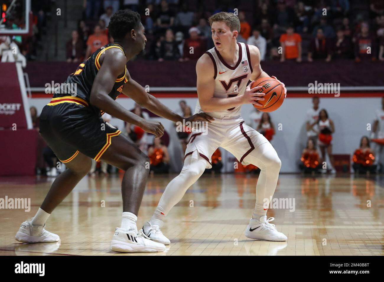 Blacksburg, Virginia, USA. 17th Dec, 2022. Virginia Tech Hokies guard ...