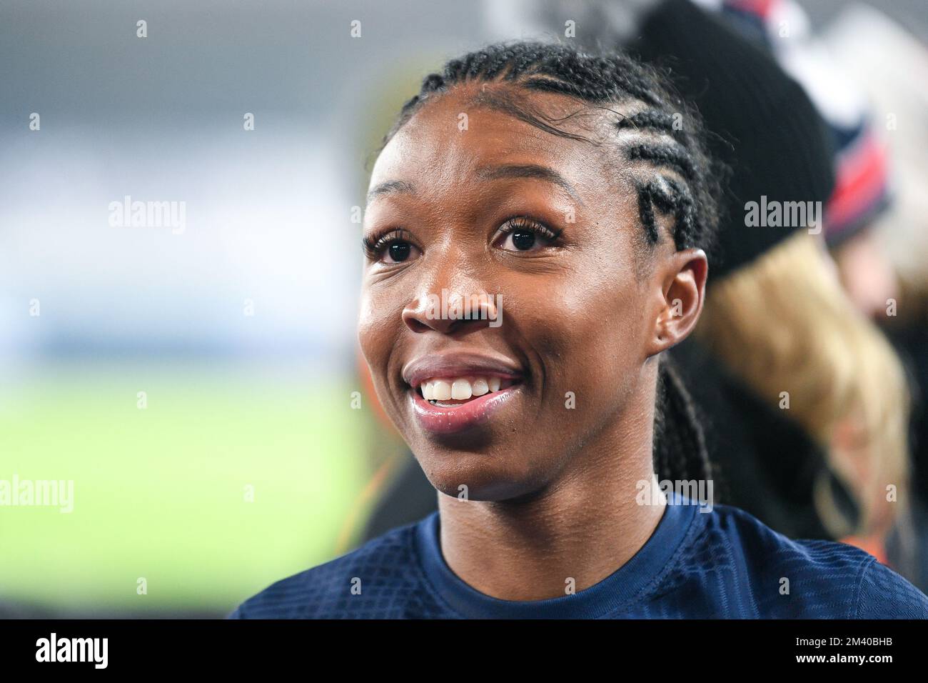 Grace Geyoro of PSG celebrates during the UEFA Women's Champions League ...