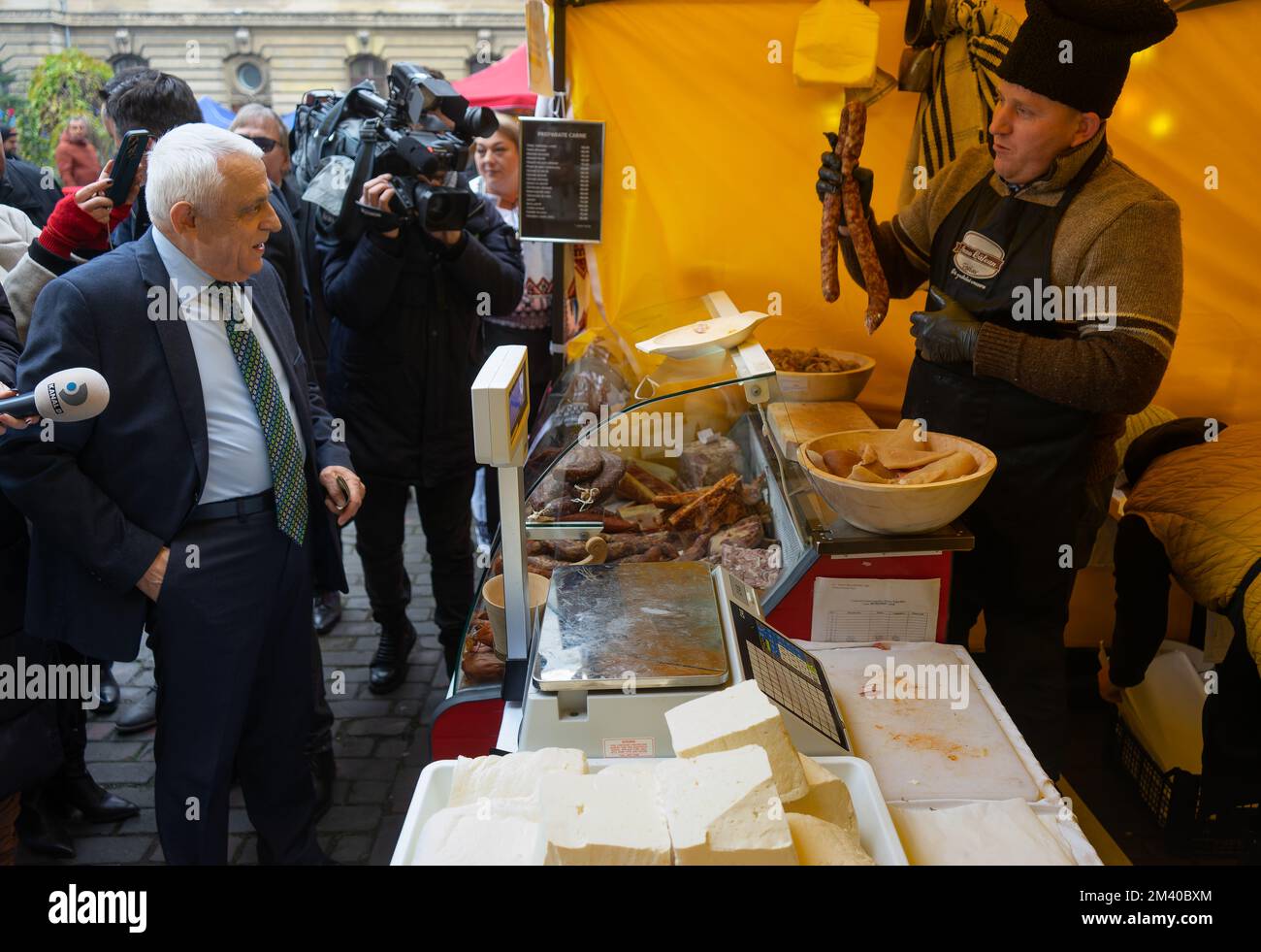 Romanian christmas products in bucharest hi-res stock photography and images - Alamy