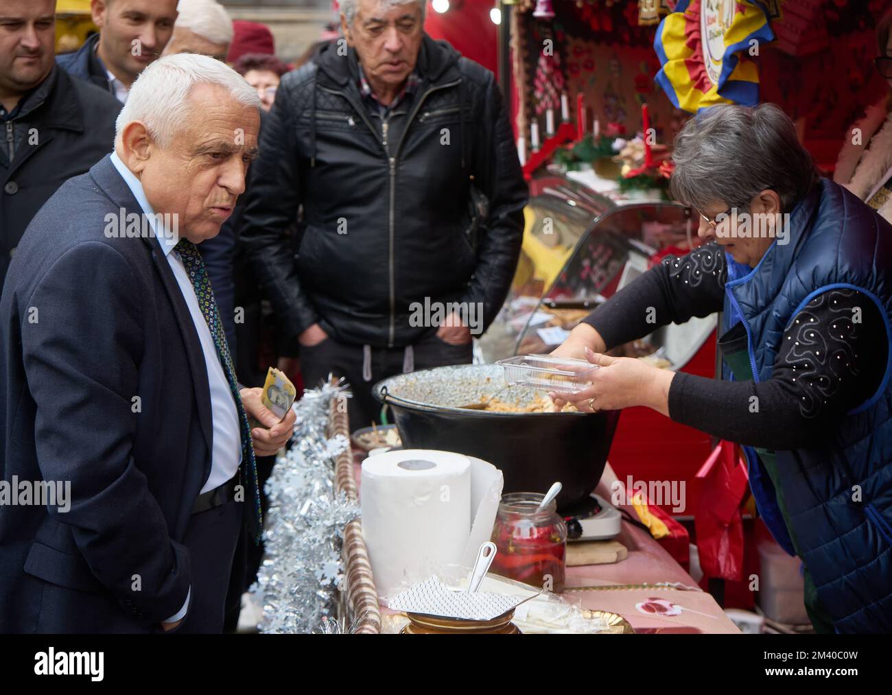 Bucharest, Romania - December 16, 2022: Romanian Minister of ...