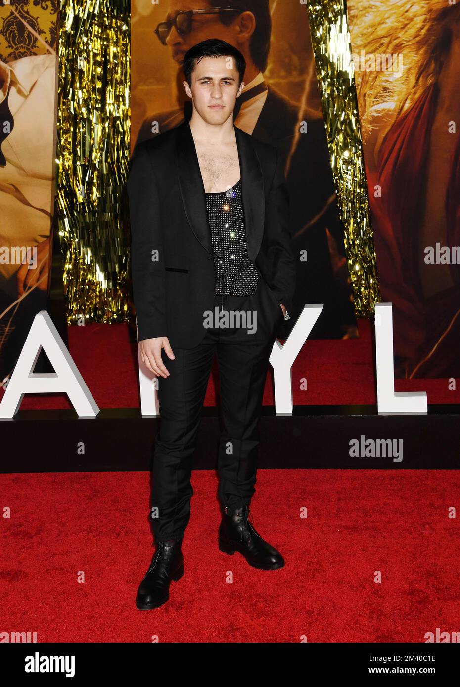 LOS ANGELES, CALIFORNIA - DECEMBER 15: Chris Olsen attends the Global ...