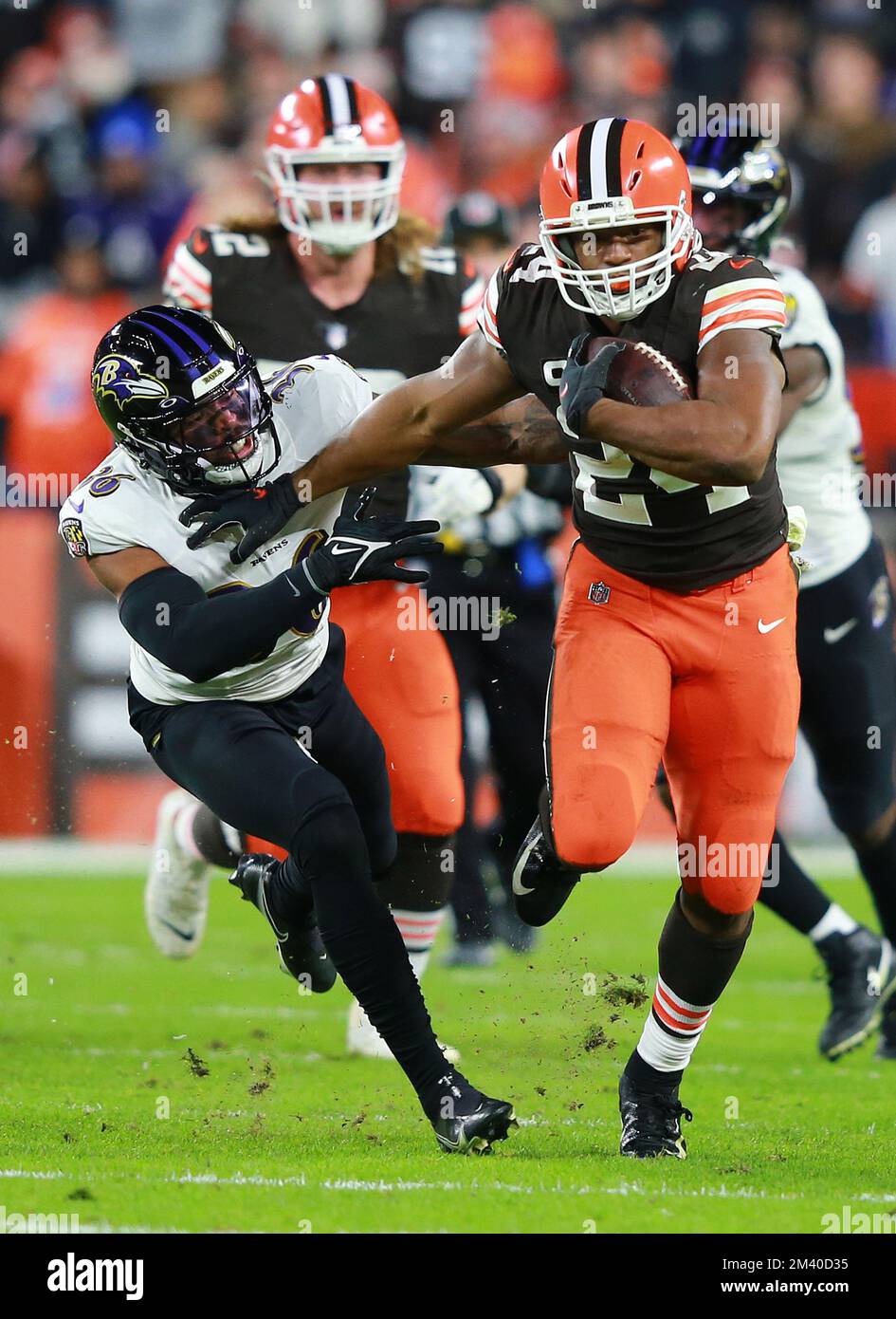 Nick chubb 2022 hi-res stock photography and images - Alamy