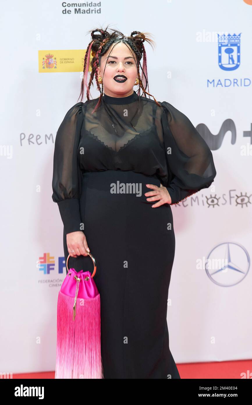 December 17, 2022, Madrid, Madrid, Spain: Laura Galan attends 28th Jose ...