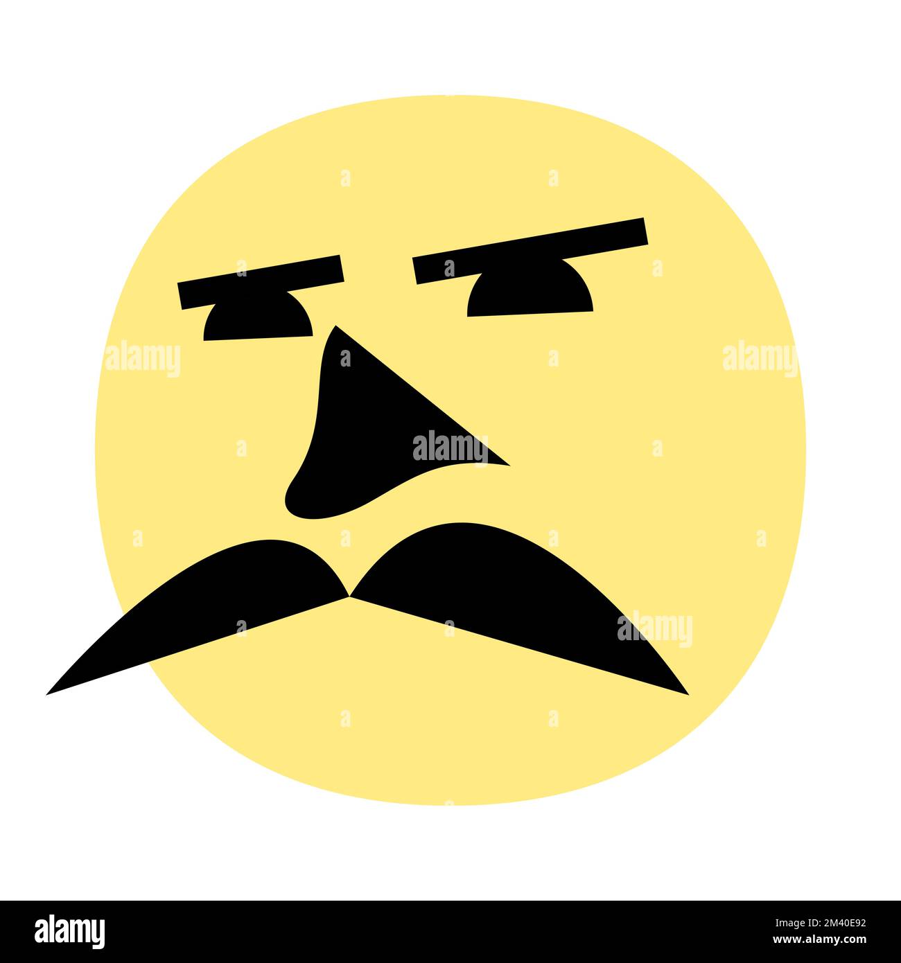 Vector sad sun in unmatched style Stock Vector Image & Art - Alamy
