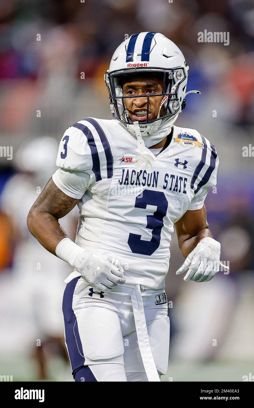 December 17, 2022: Jackson State's Kevin Coleman Jr. (3) in action ...