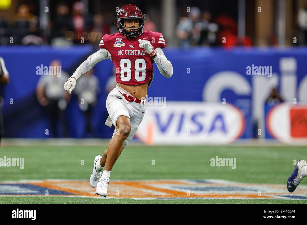 December 17, 2022: NC Central's Joaquin Davis (88) in action during the ...