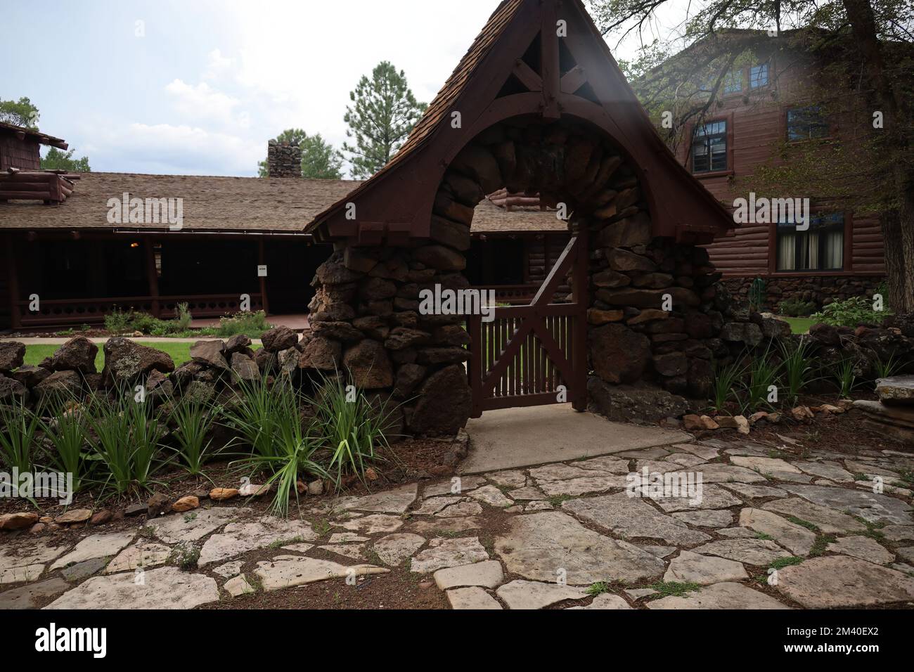 8-30-2022: Flagstaff, Arizona: Riordan Mansion Stock Photo - Alamy