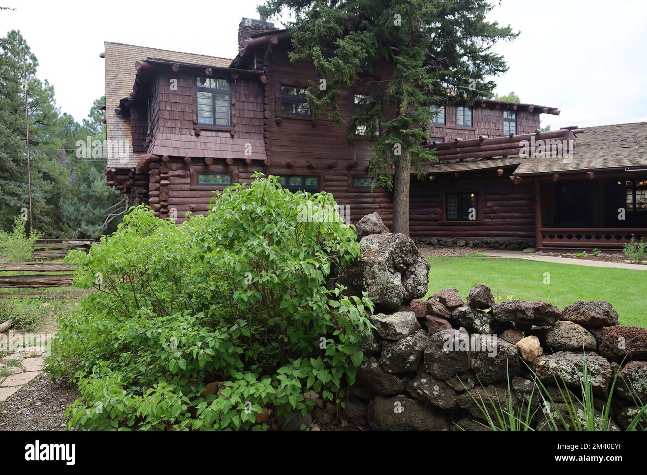 8-30-2022: Flagstaff, Arizona: Riordan Mansion Stock Photo - Alamy