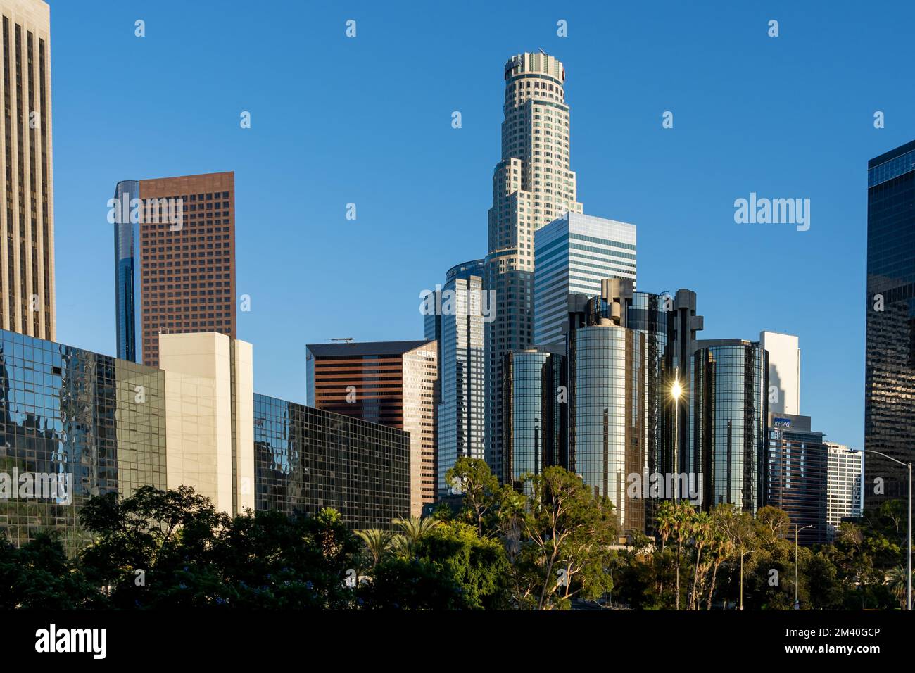 Downtown los angeles central hi-res stock photography and images - Alamy
