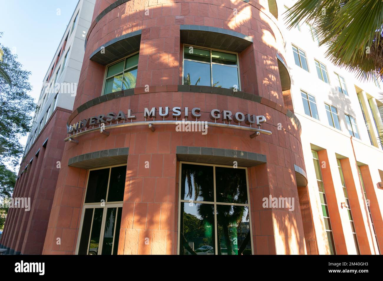 The Universal Music Group operational headquarters in Santa Monica ...
