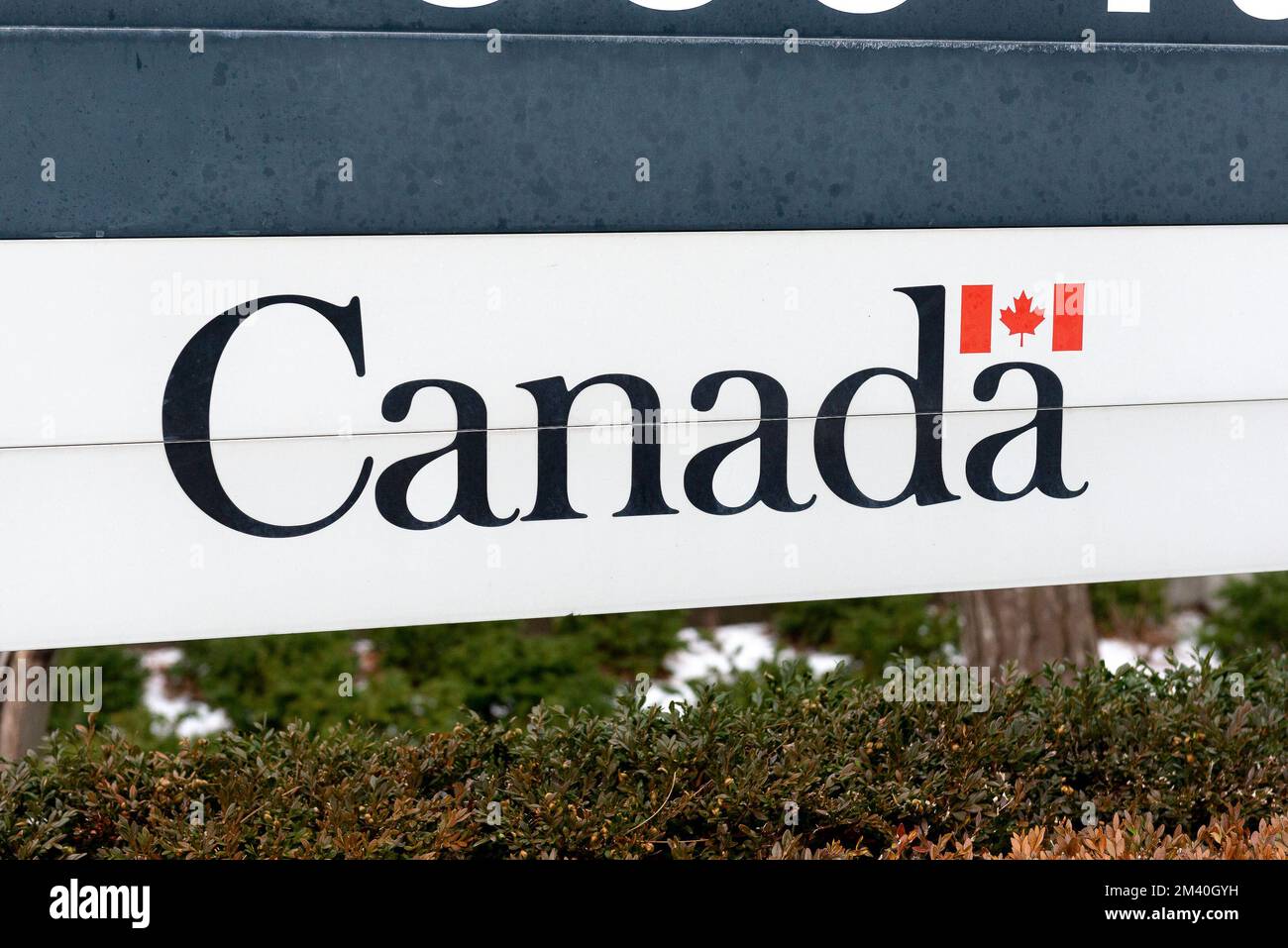 Government canada logo sign hi-res stock photography and images - Alamy