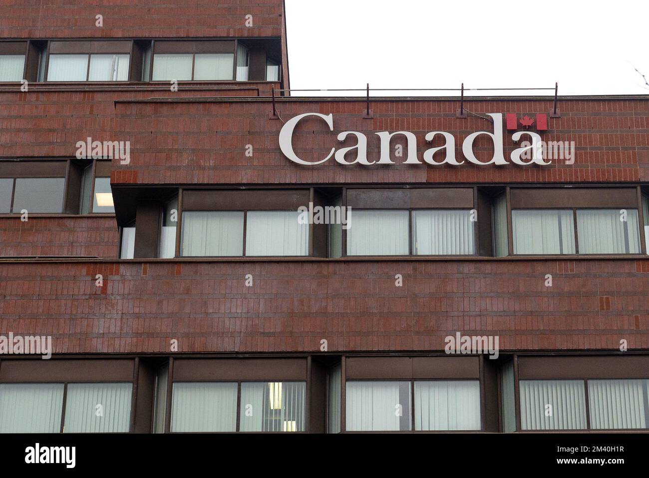 Canada government sign hi-res stock photography and images - Alamy