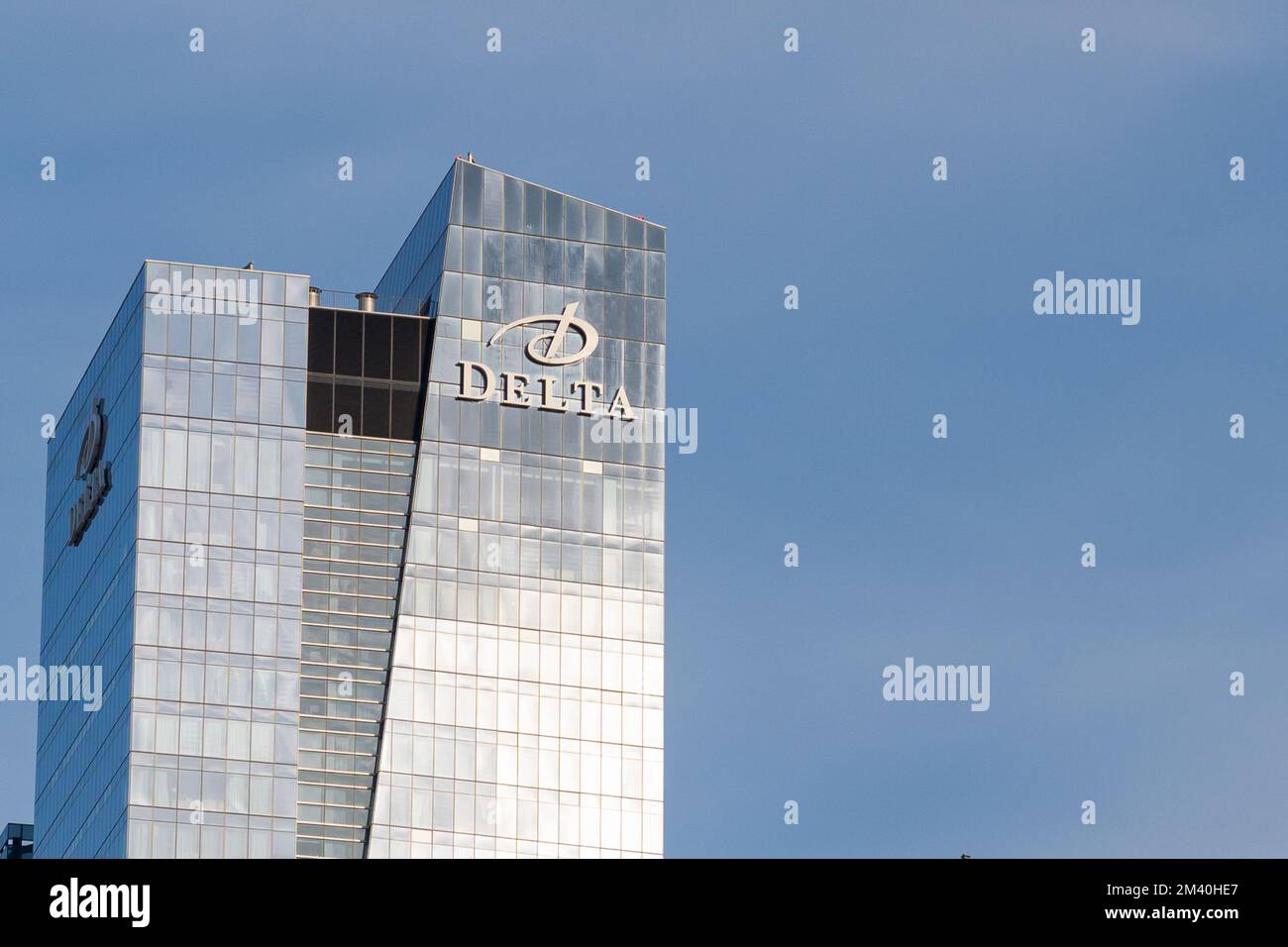 Toronto, ON, Canada – December 17, 2022: Sign view at Delta Hotels by ...