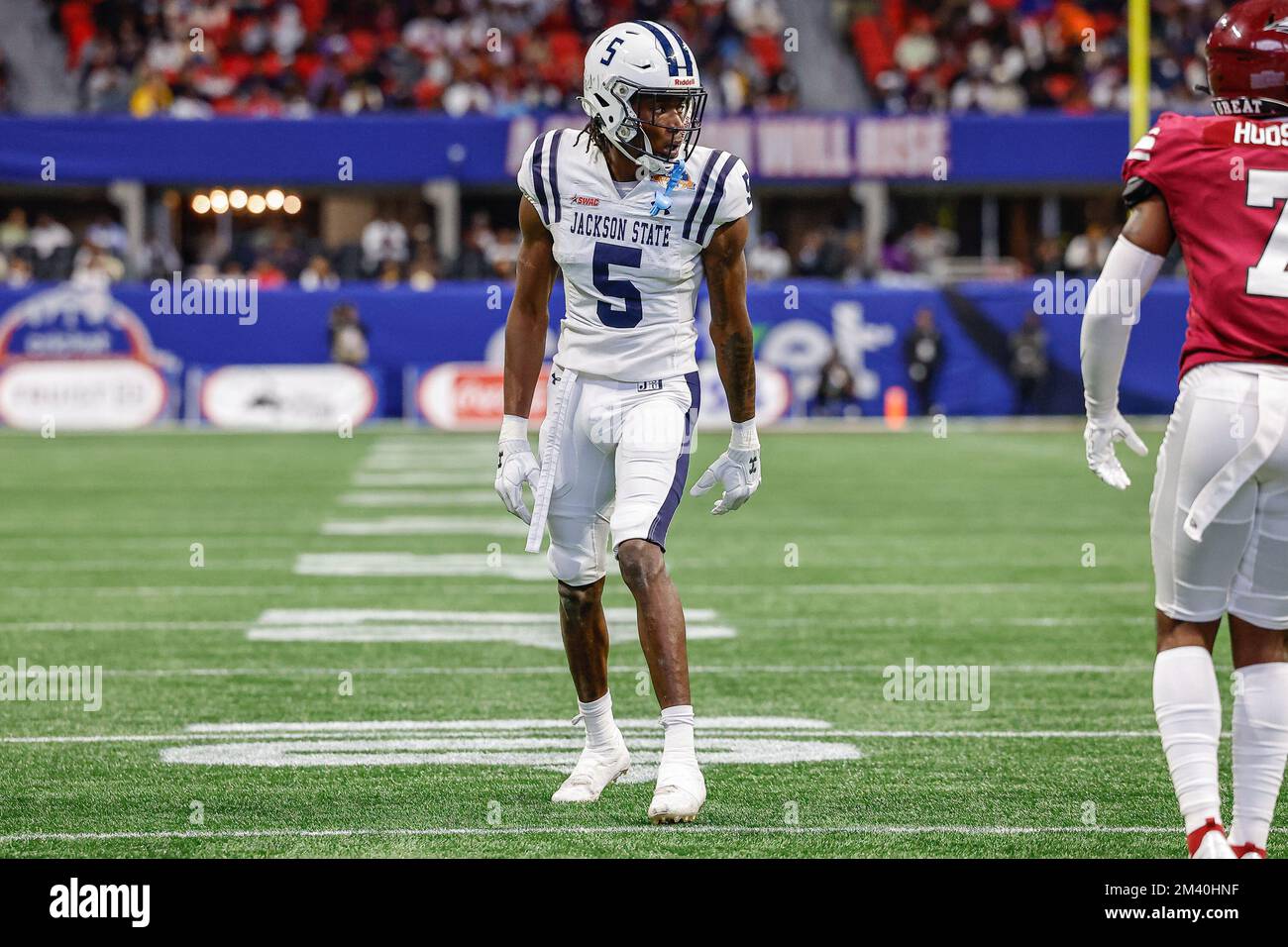 December 17, 2022: Jackson State's Shane Hooks (5) in action during the ...