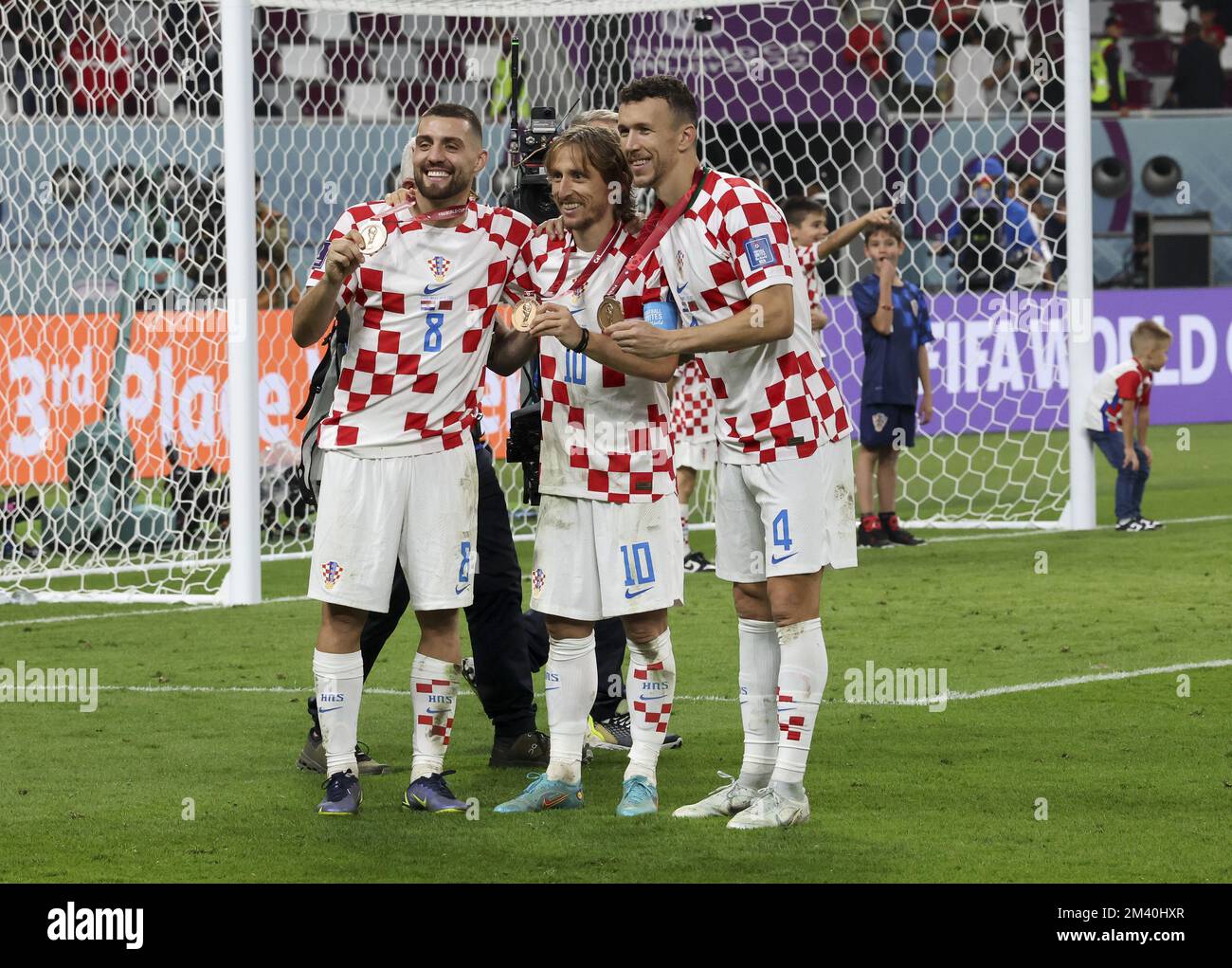 Luka modric celebrate 2022 hi-res stock photography and images - Alamy