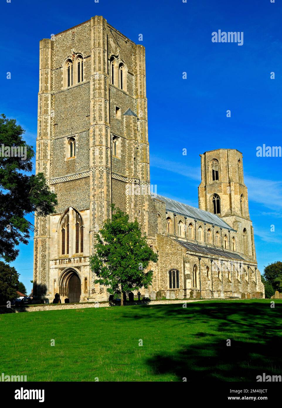 Wymondham Abbey, medieval abbey church, Norfolk, England, UK Stock ...