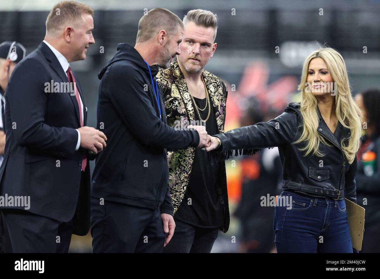 Las Vegas, NV, USA. 17th Dec, 2022. ESPN sideline reporter Laura ...