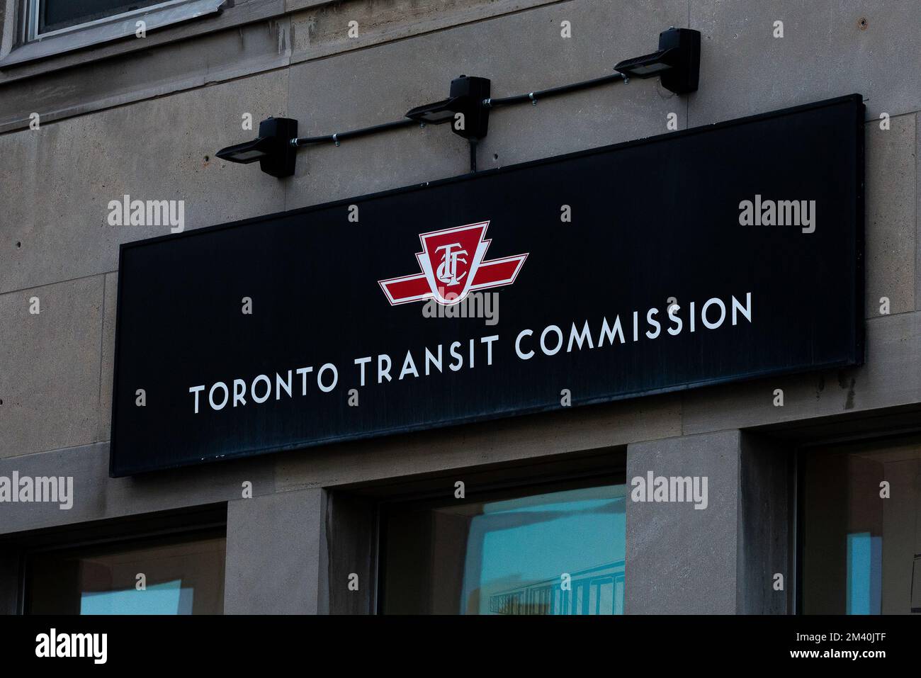 Toronto, ON, Canada – December 17, 2022: The sign of the Toronto ...
