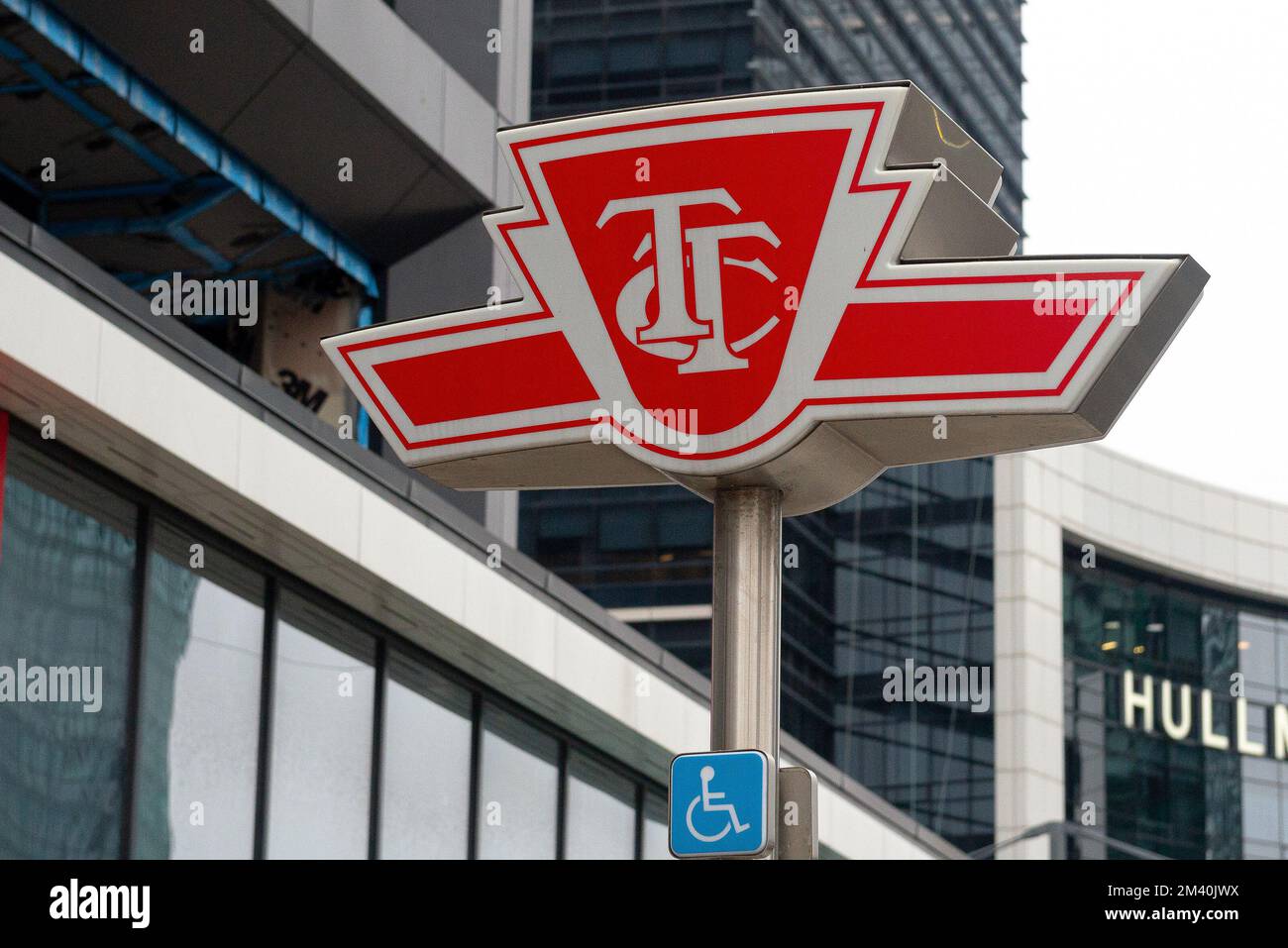 Toronto, ON, Canada – December 17, 2022: The sign of the Toronto ...