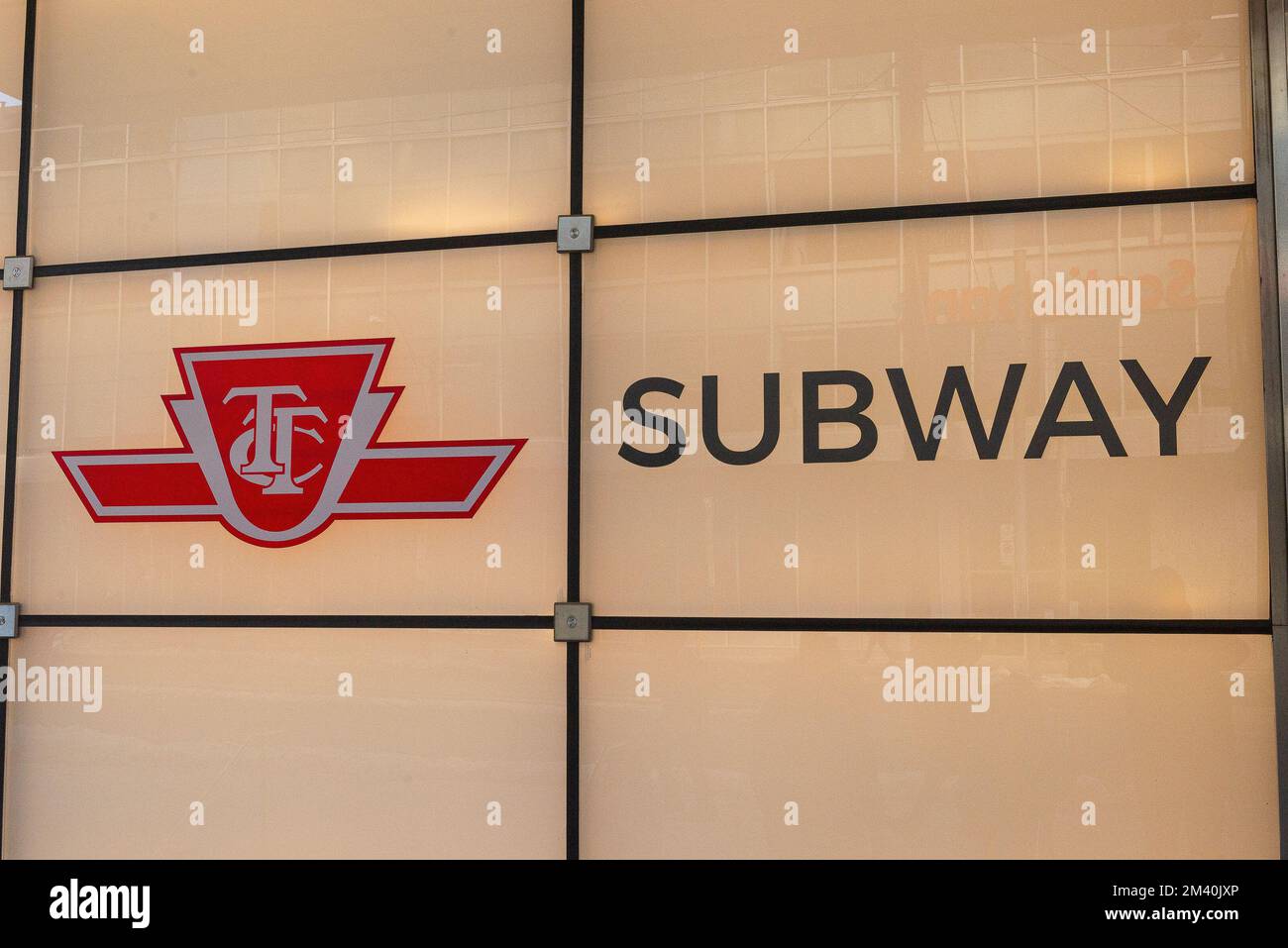 Toronto, ON, Canada – December 17, 2022: The sign of the Toronto ...