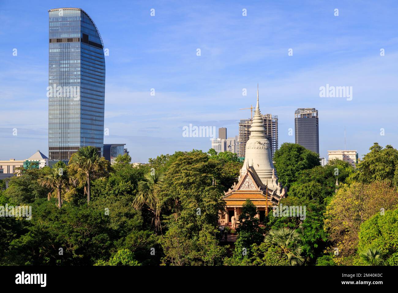 Wat Phnom or Wat Phnom Donpeen is a Khmer Thereavada Buddhist temple in ...