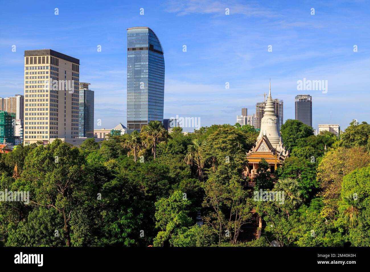 Wat Phnom or Wat Phnom Donpeen is a Khmer Thereavada Buddhist temple in ...