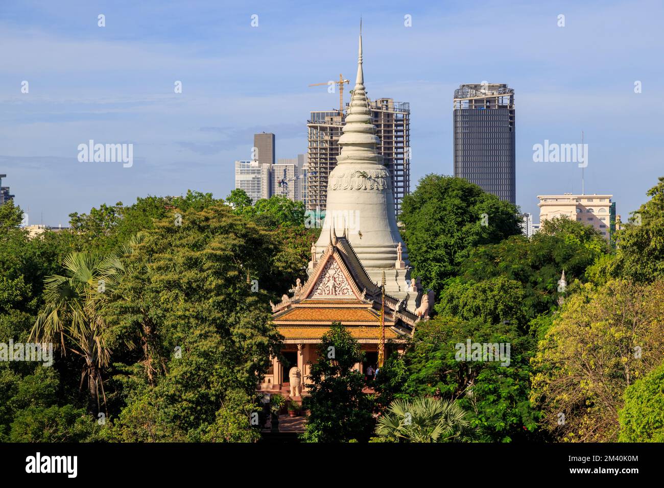 Wat Phnom or Wat Phnom Donpeen is a Khmer Thereavada Buddhist temple in ...