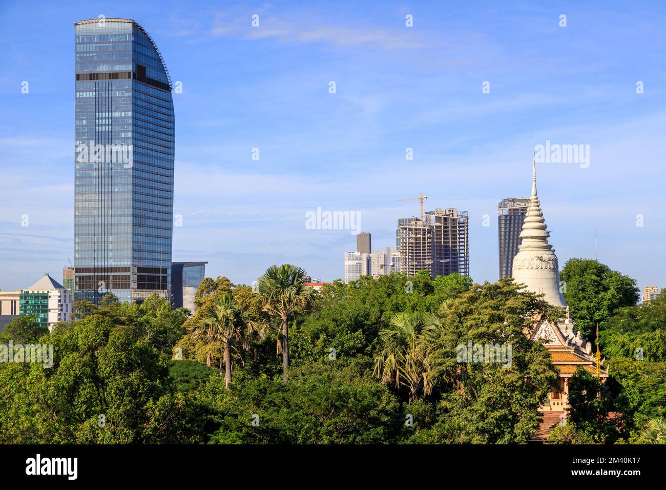 Wat Phnom or Wat Phnom Donpeen is a Khmer Thereavada Buddhist temple in ...