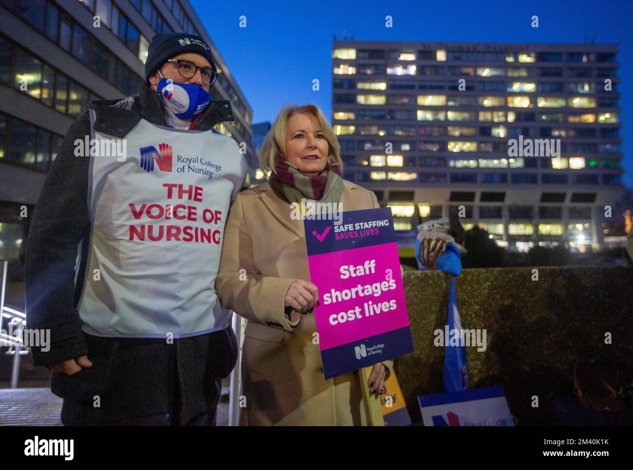 London, England, UK. 15th Dec, 2022. General Secretary of Royal College ...