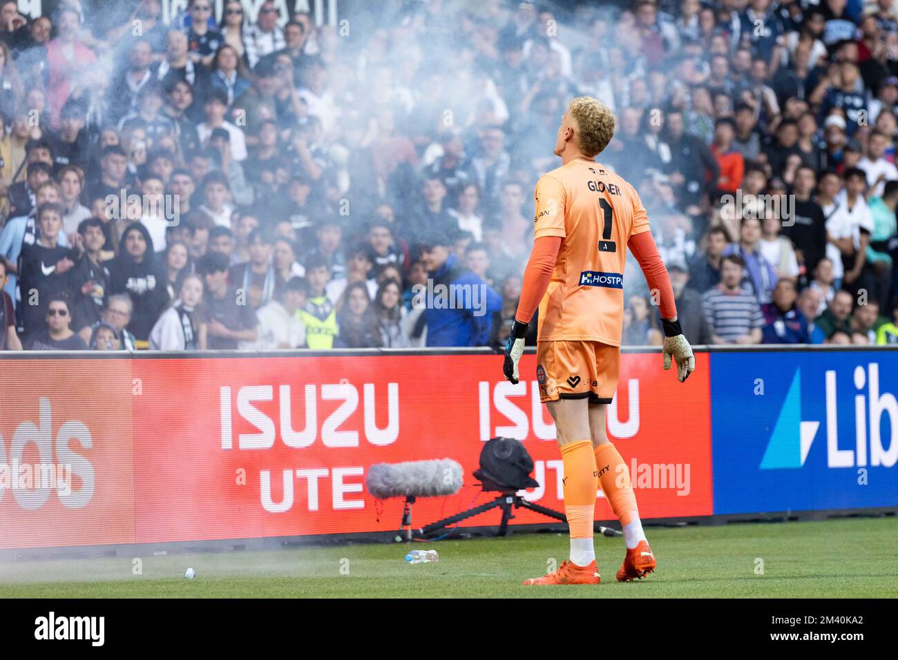 Football hooligan flare hi-res stock photography and images - Alamy