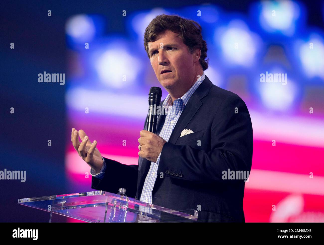 Phoenix, Arizona, USA. 17th Dec, 2022. Fox News host TUCKER CARLSON ...