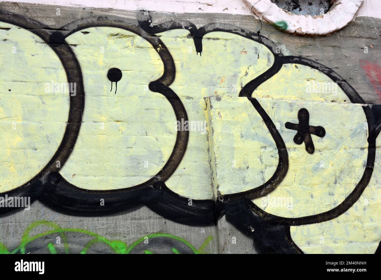 The Word Funny In Graffiti