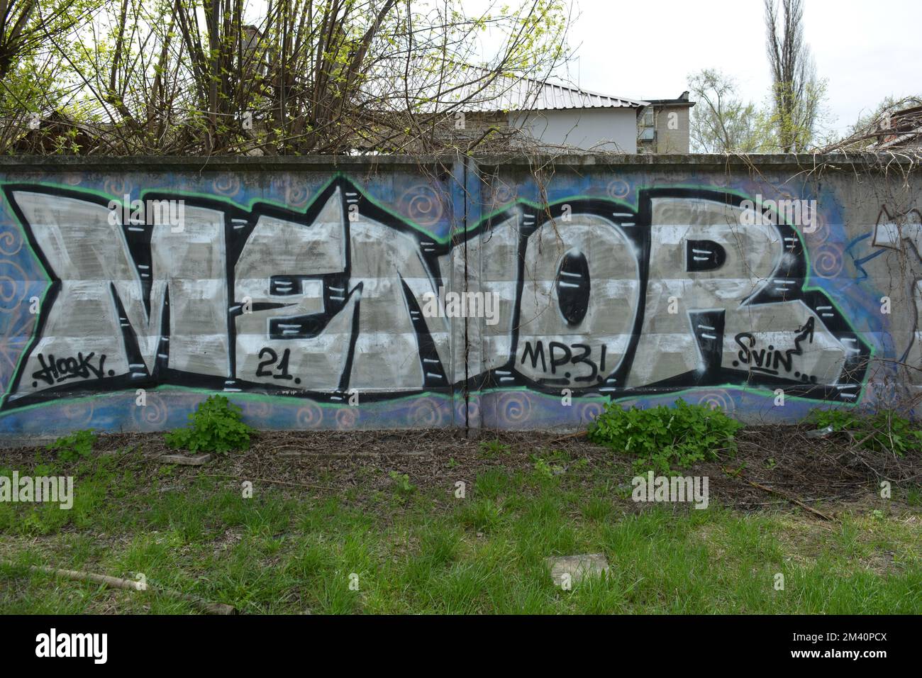 The Word Math In Graffiti