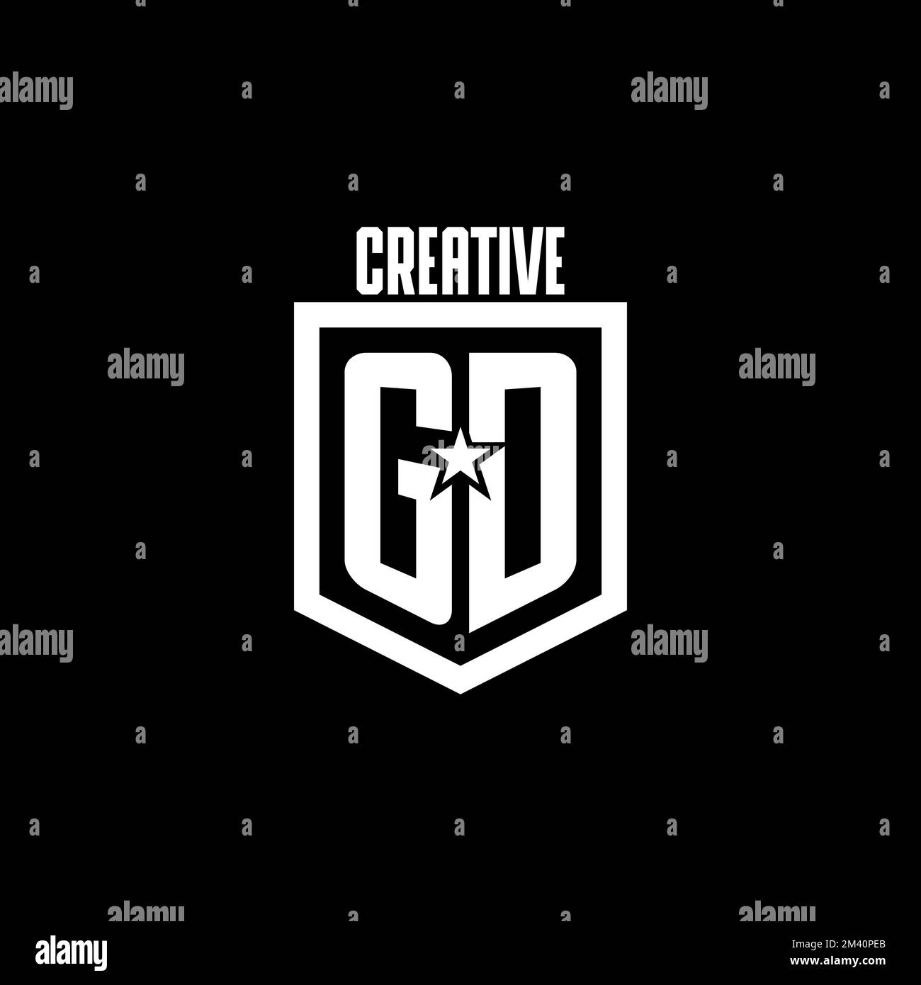 Gd gaming logo hi-res stock photography and images - Alamy
