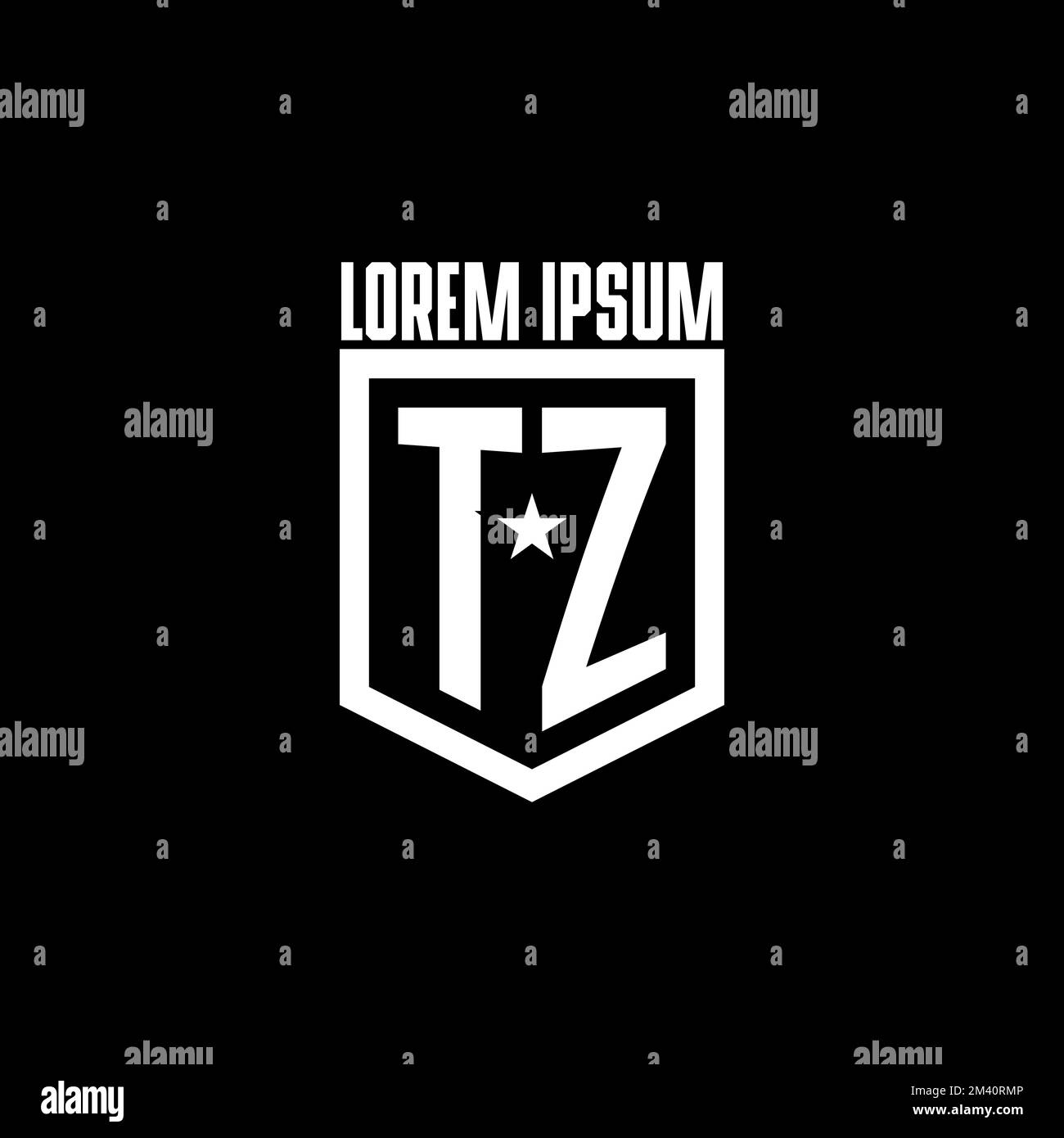 Tz gaming logo hi-res stock photography and images - Alamy