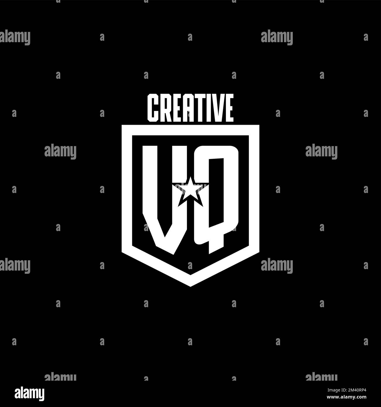 Vq gaming logo Stock Vector Images - Alamy