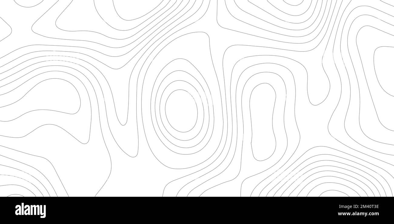 Abstract background vector and topographic pattern line map background. wavy papercut abstract ...
