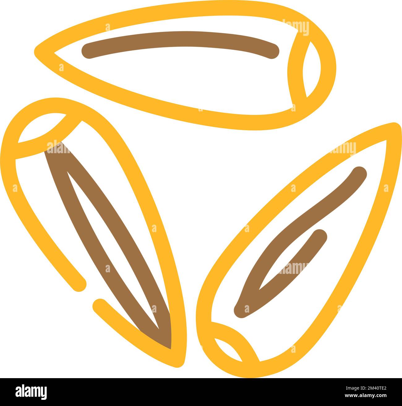 rye grain food color icon vector illustration Stock Vector Image & Art ...