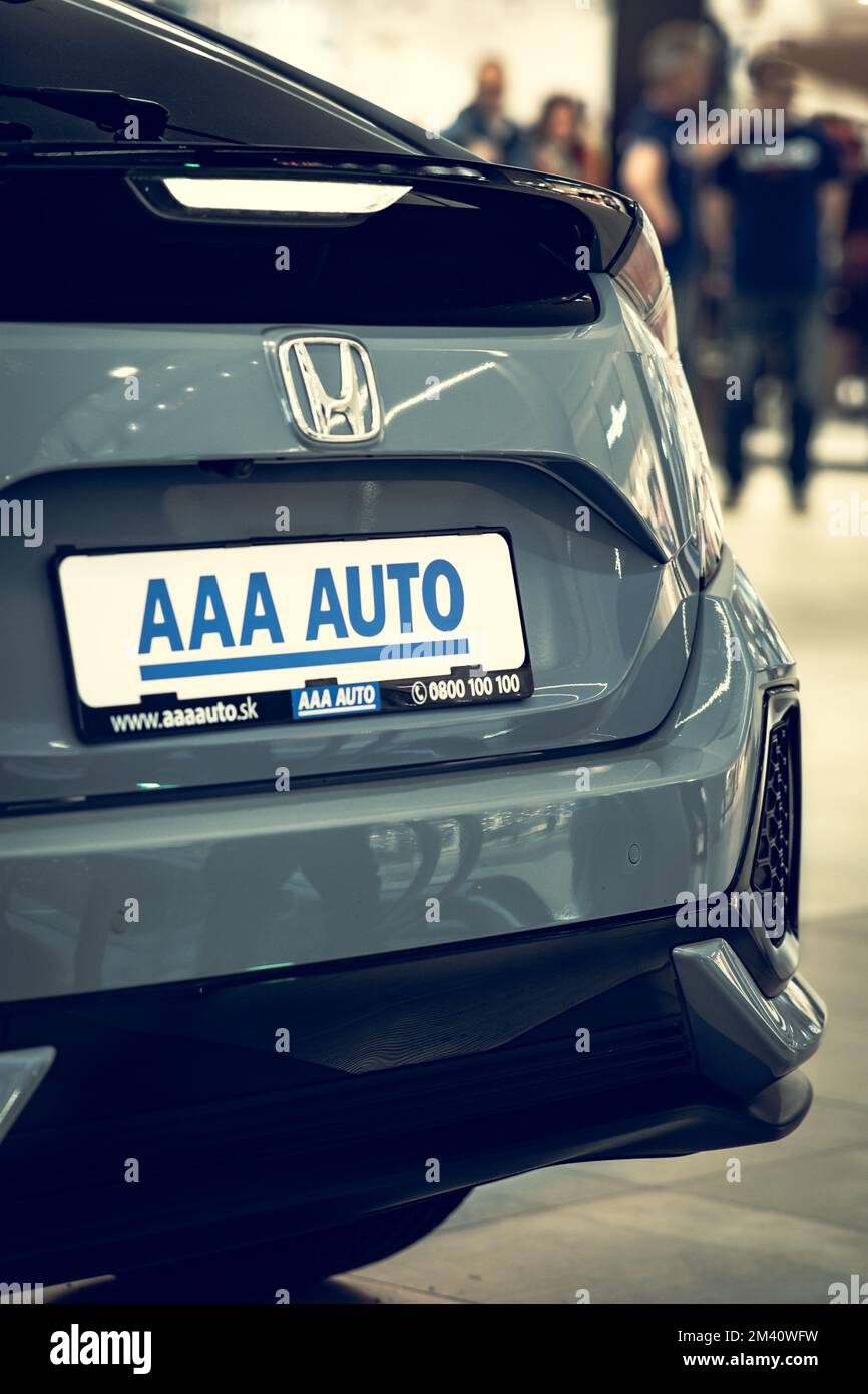 Honda Civic 1.0 Turbo - Slovakia Stock Photo - Alamy