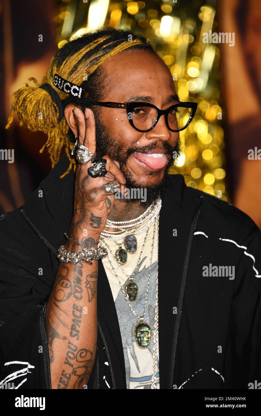 LOS ANGELES, CALIFORNIA - DECEMBER 15: Thundercat attends the Global ...