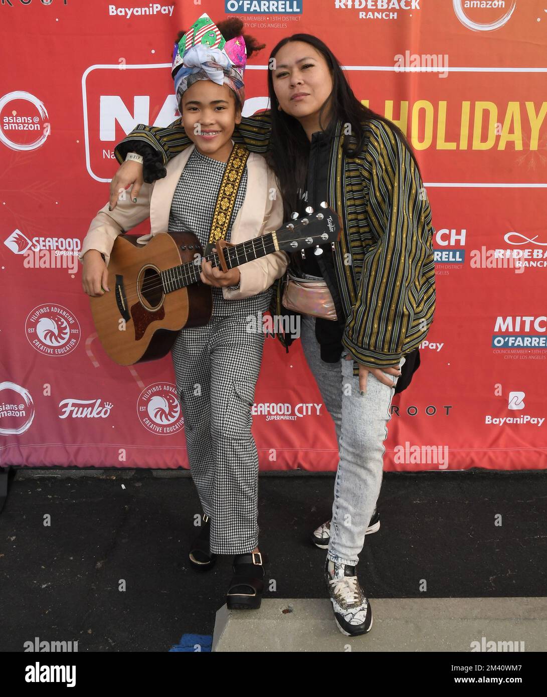 (L-R) ROR Aurora Blessing Basco and Arianna Basco at the FACE Presents ...