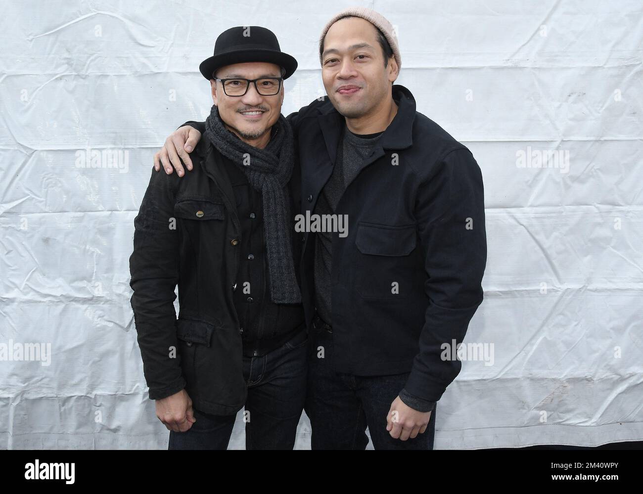 Los Angeles, USA. 17th Dec, 2022. (L-R) Jon Jon Briones and Eugene ...